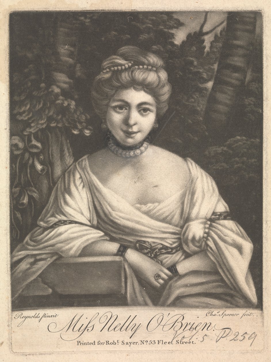 Miss Nelly O'Brien by Charles Spooner: Buy fine art print
