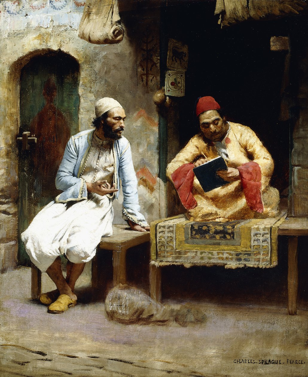 The Letter by Charles Sprague Pearce: Buy fine art print