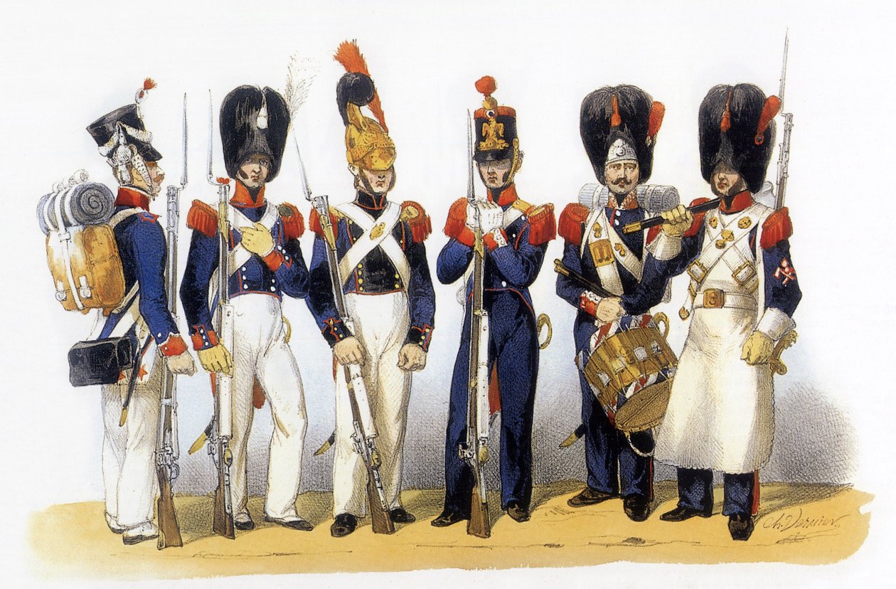 Uniforms of French Army: National Guard (Infantry)