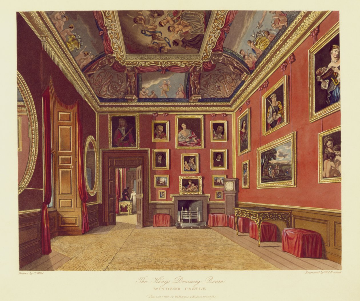 The King's Dressing Room, Windsor Castle, from Royal Residences