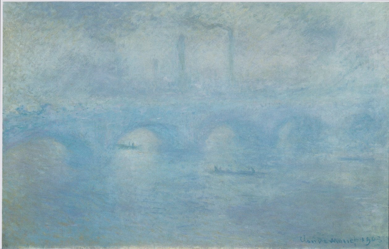 Waterloo Bridge by Claude Monet: Buy fine art print