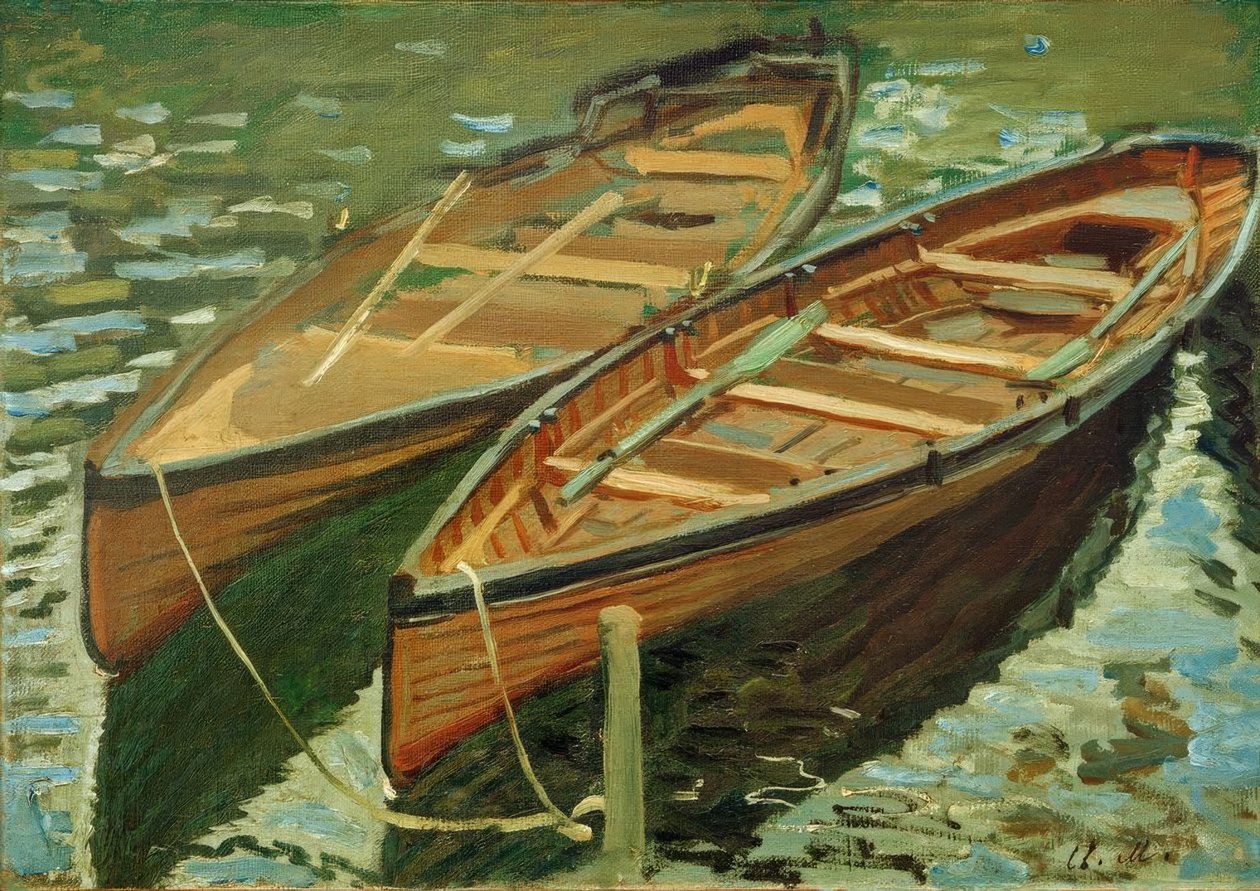 Boats by Claude Monet: Highest-quality art reproduction