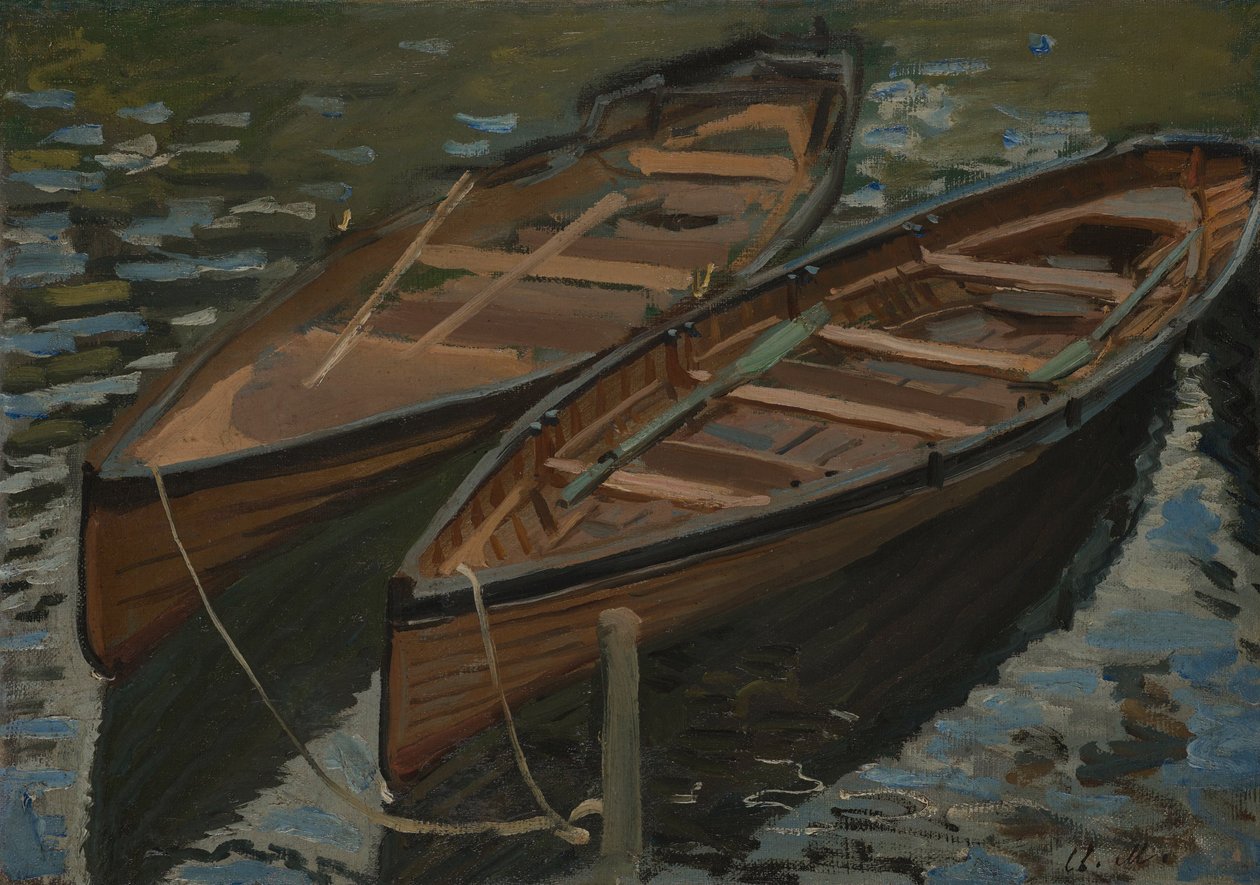 Boats by Claude Monet: Highest-quality art reproduction