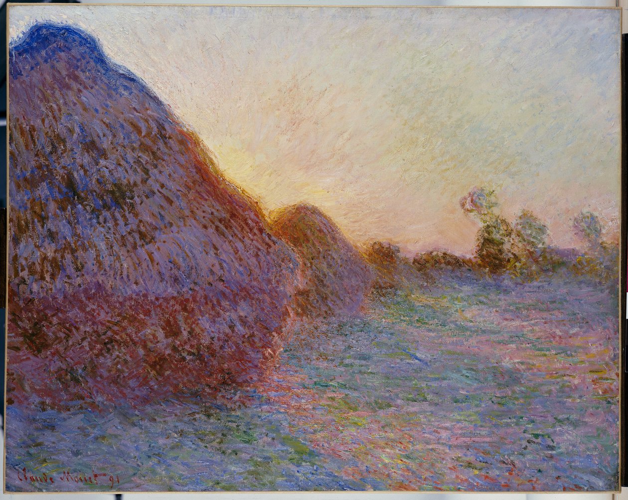 Haystacks by Claude Monet: Highest-quality art reproduction