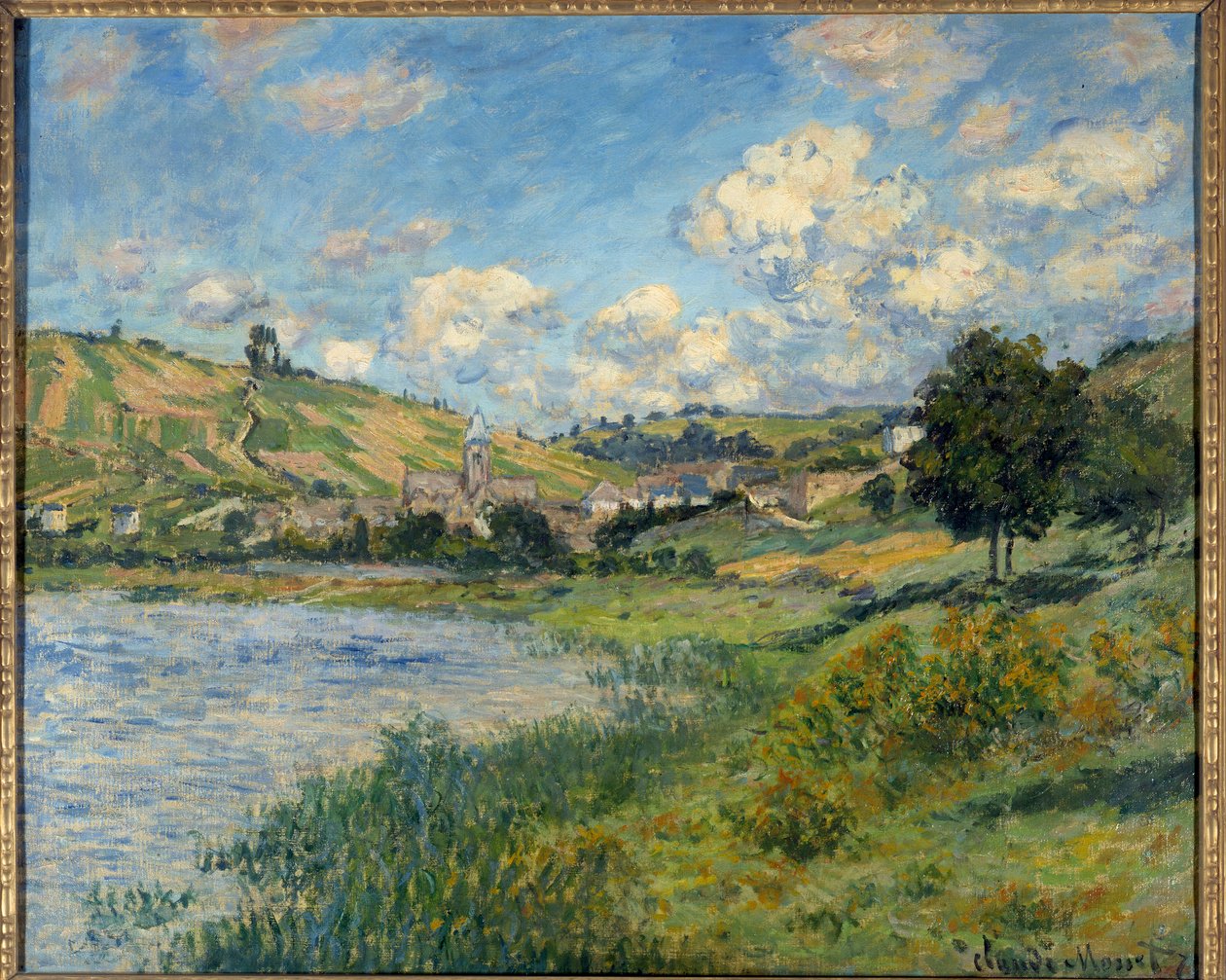 Landscape. Vetheuil by Claude Monet: Buy fine art print