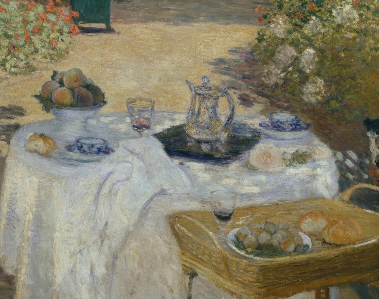 The Lunch by Claude Monet: Highest-quality art reproduction