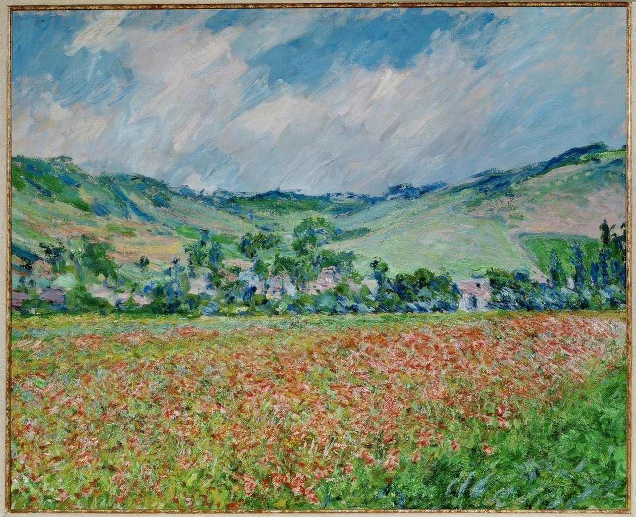 Poppy Field by Claude Monet: High-quality fine art print