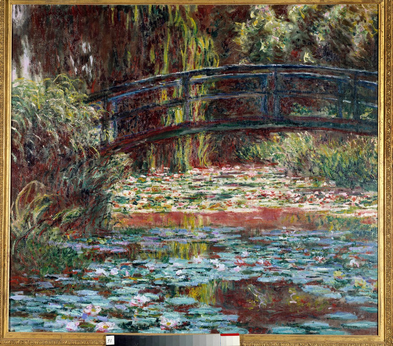 The Water Lily Pond in Giverny by Claude Monet