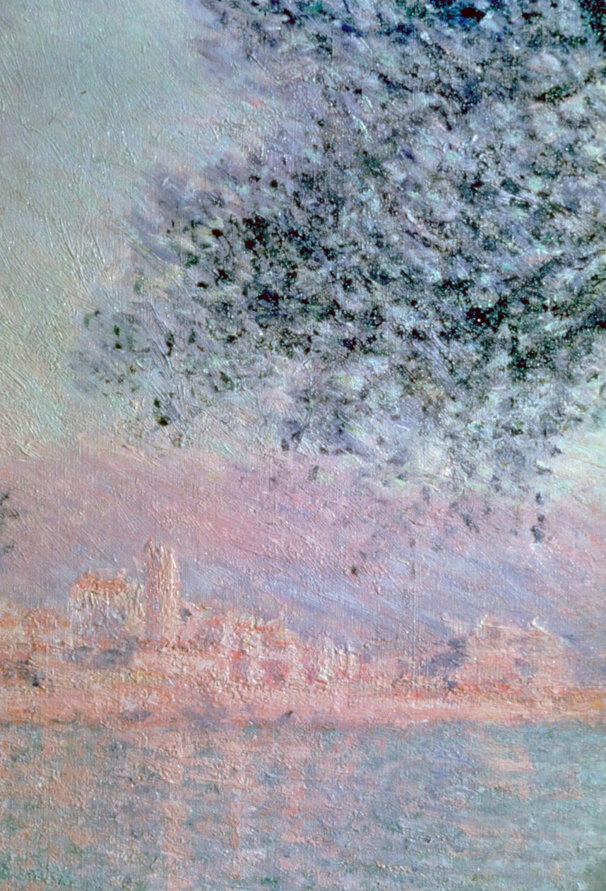 View of Antibes (detail) by Claude Monet: Fine art print