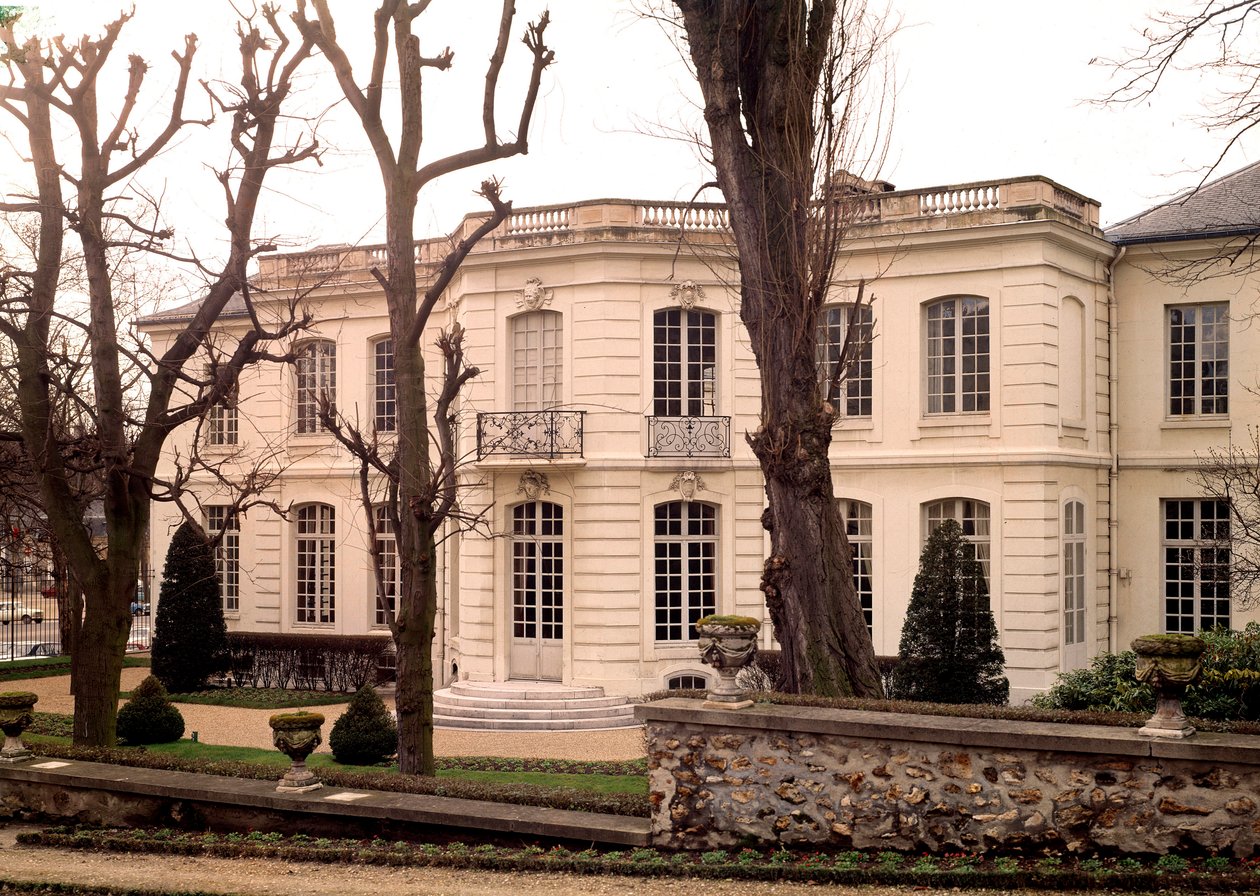 View of the Palace of Countess Jeanne Becu, Countess du Barry, Mistress ...