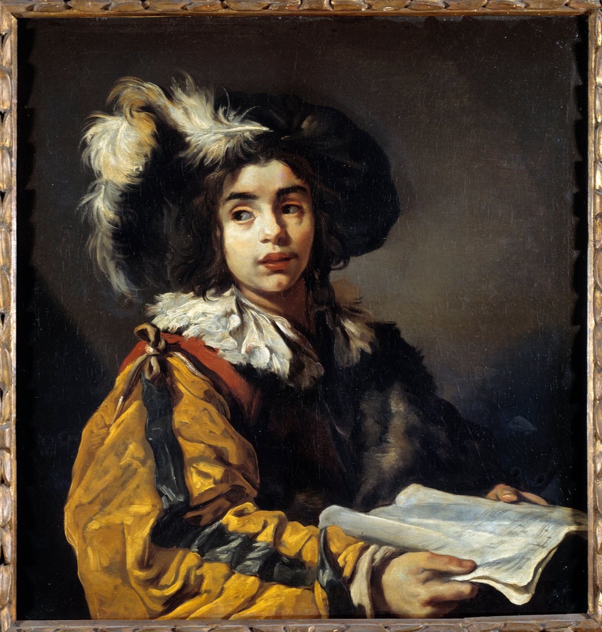 Le Jeune Singer by Claude Vignon: Buy fine art print