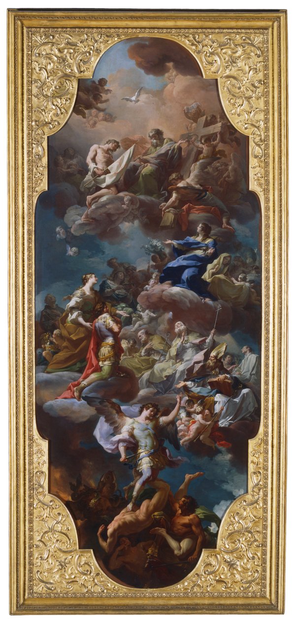 St. Helena and the Emperor Constantine Presented to the Holy Trinity by ...