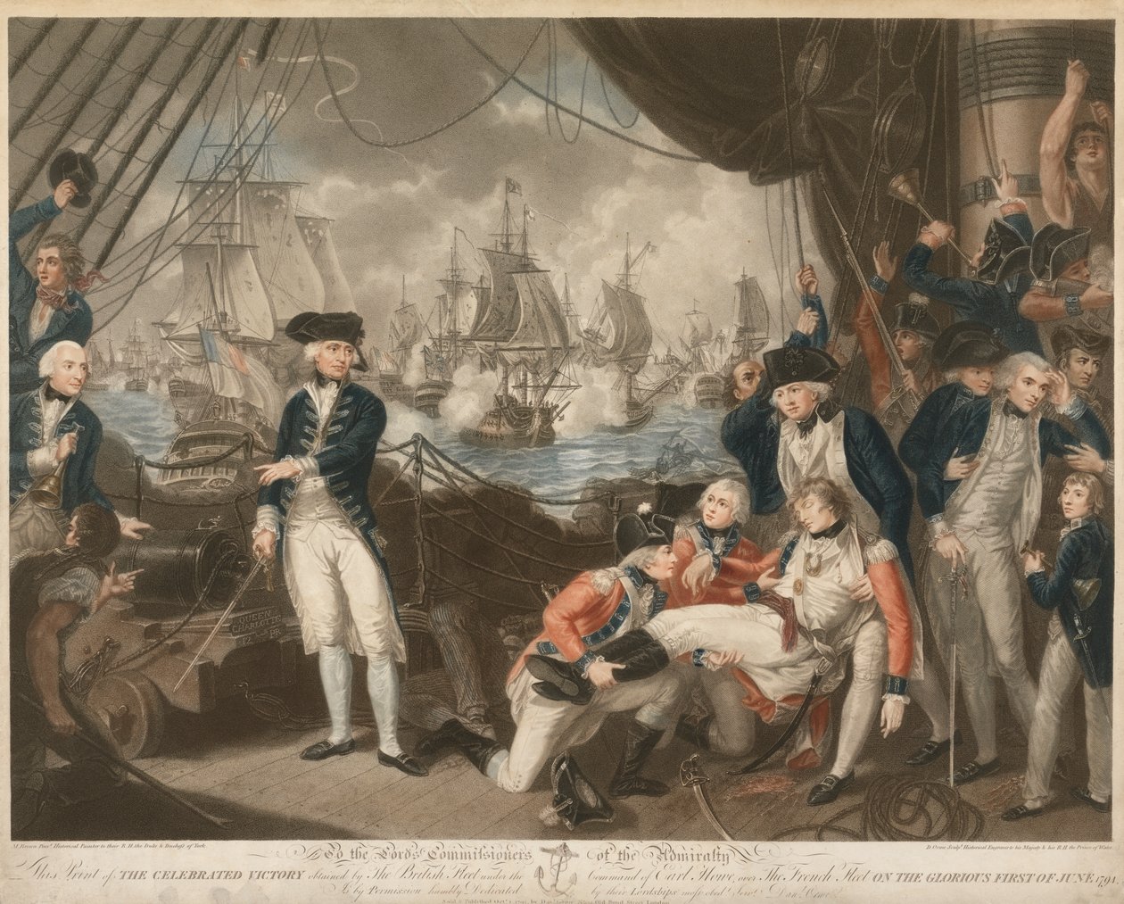The Celebrated Victory on the Glorious First of June 1794