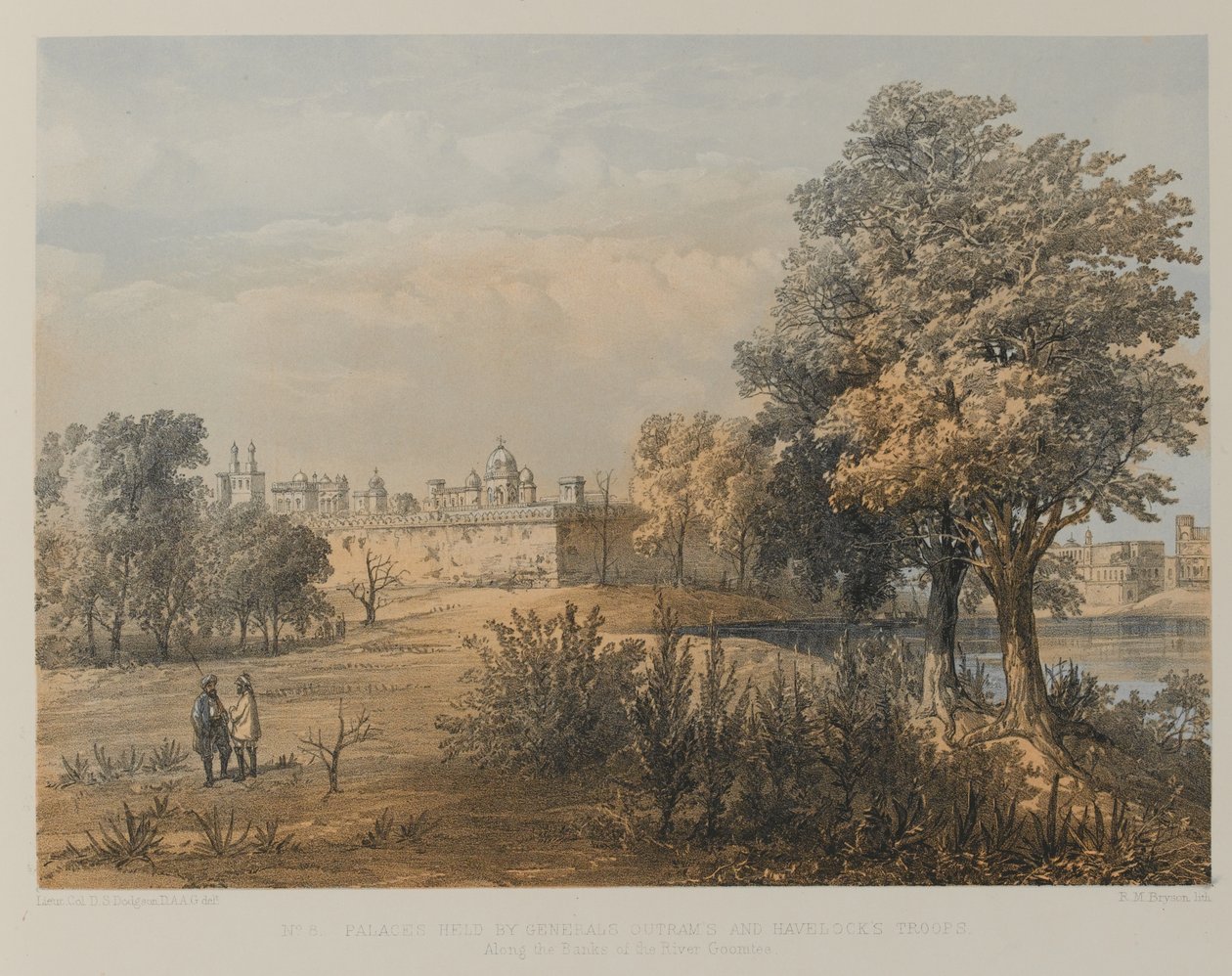 Palaces held by Generals Outram's and Havelock's Troops