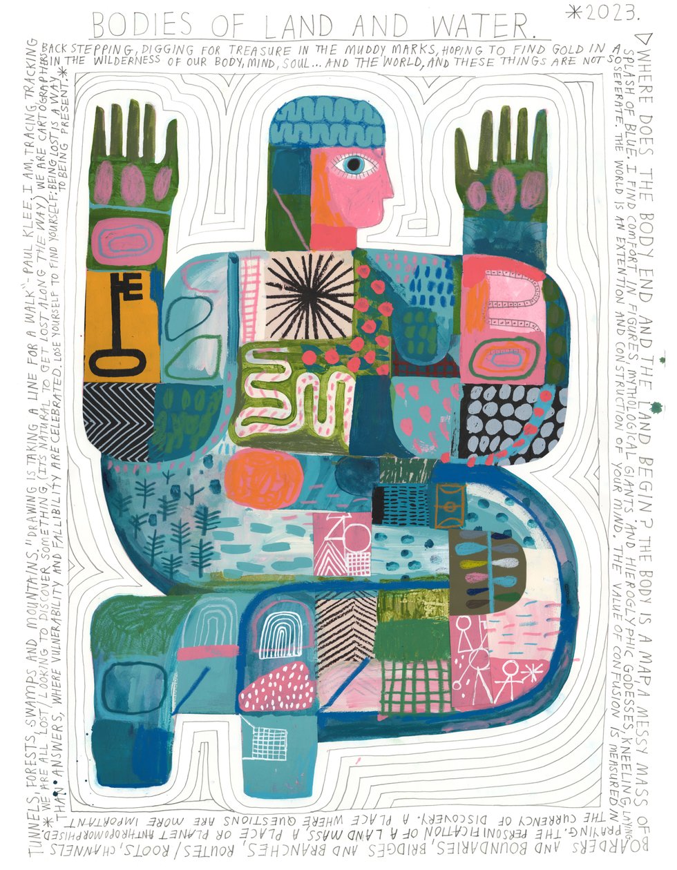 Bodies Of Land And Water by David Shillinglaw