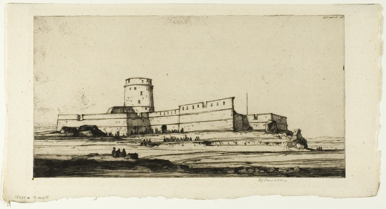 The Turkish Fort by David Young Cameron: Buy fine art prints