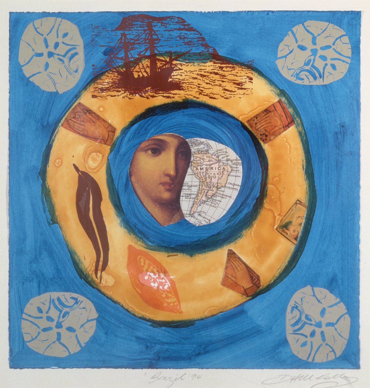Brazil by Deirdre Kelly: Premium art reproduction