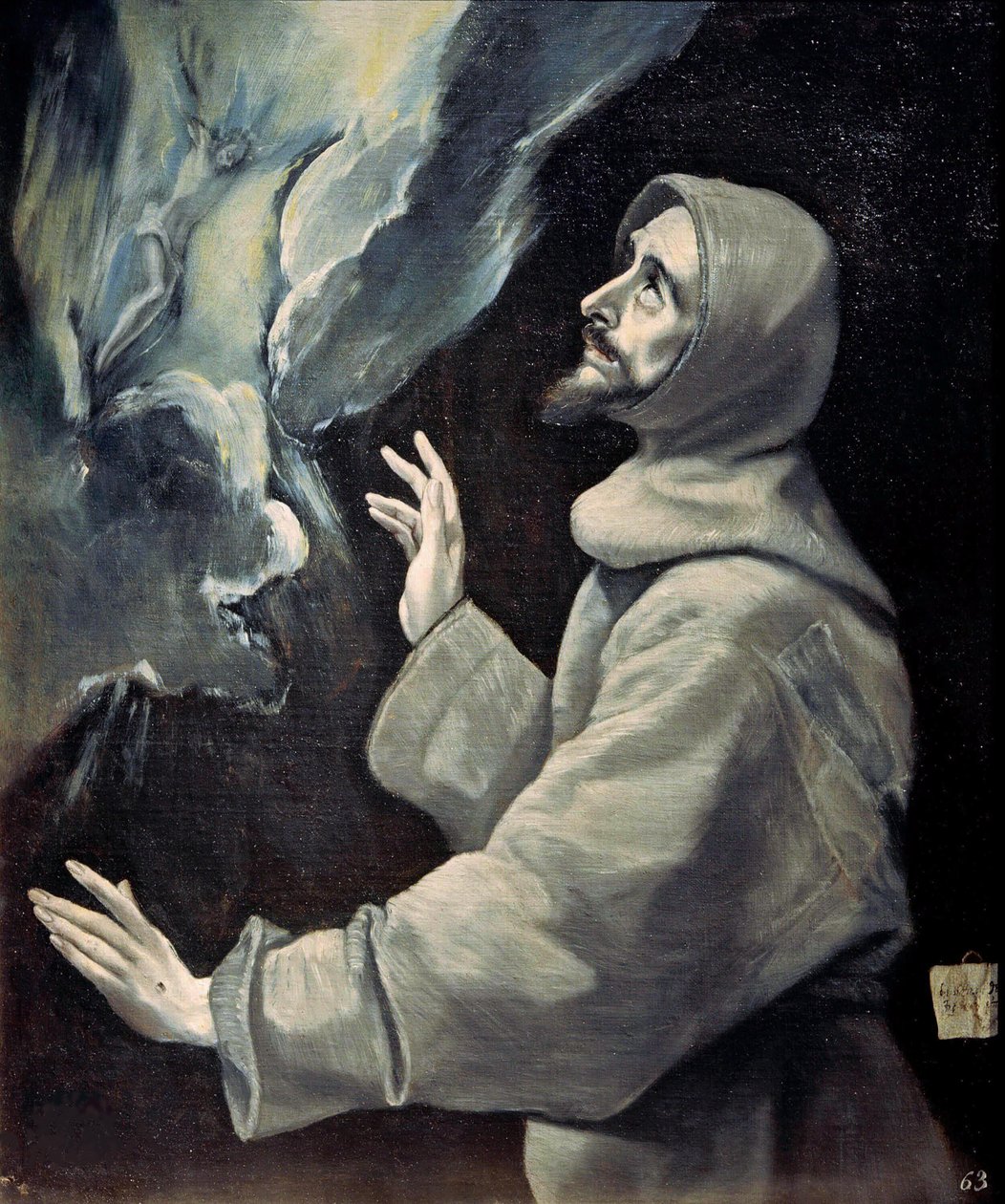 Saint Francis Receiving the Stigmata by Dominico El Greco