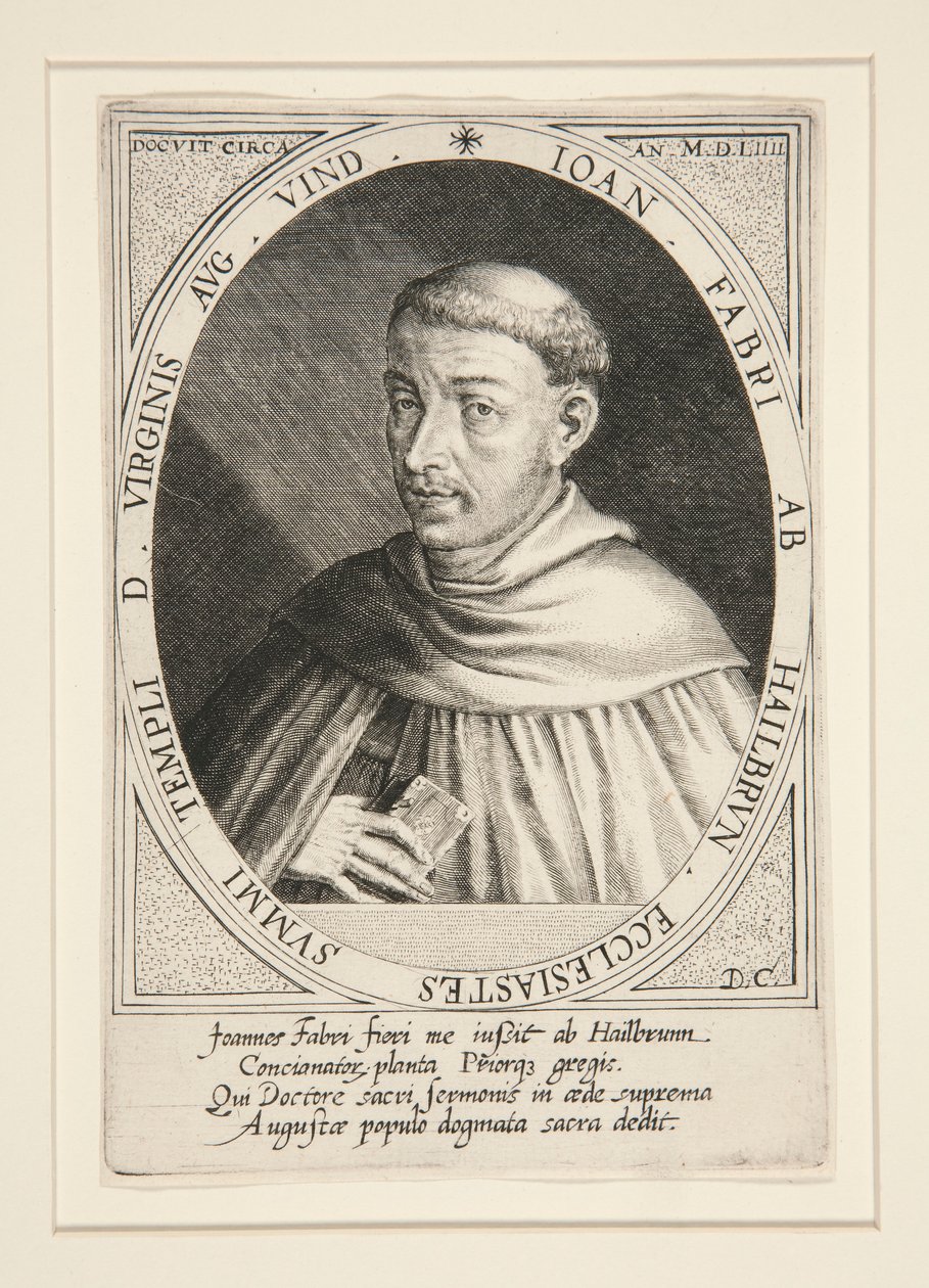 Johann Faber of Heilbrun by Dominicus Custos