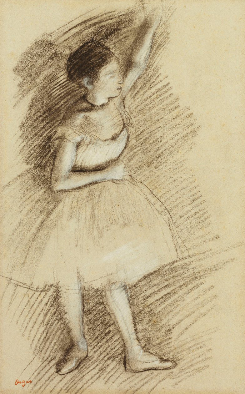 Study of a Dancer by Edgar Degas: Buy fine art print