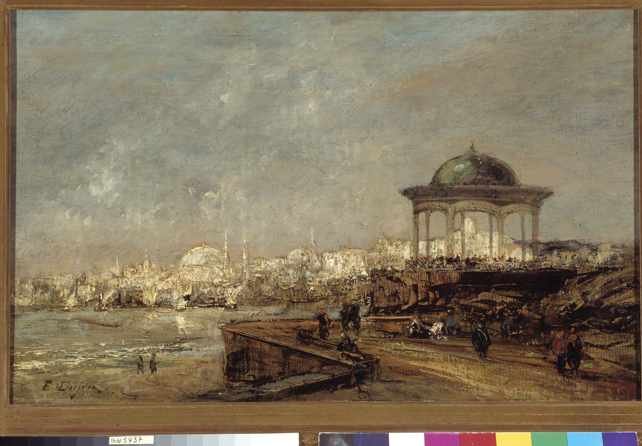 Kiosk in Stamboul in Istanbul (Constantinople) in Turkey