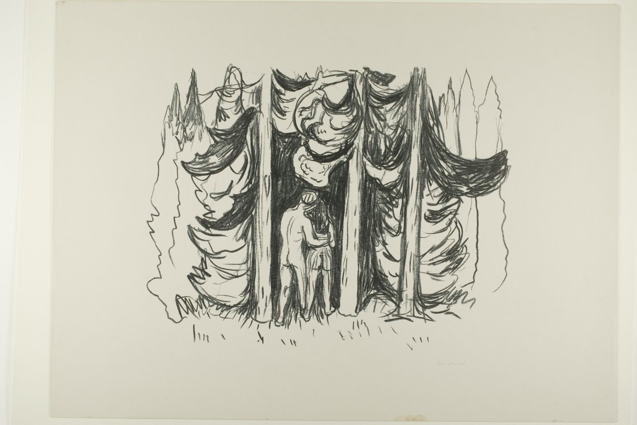 The Cloud by Edvard Munch: Highest-quality art reproduction