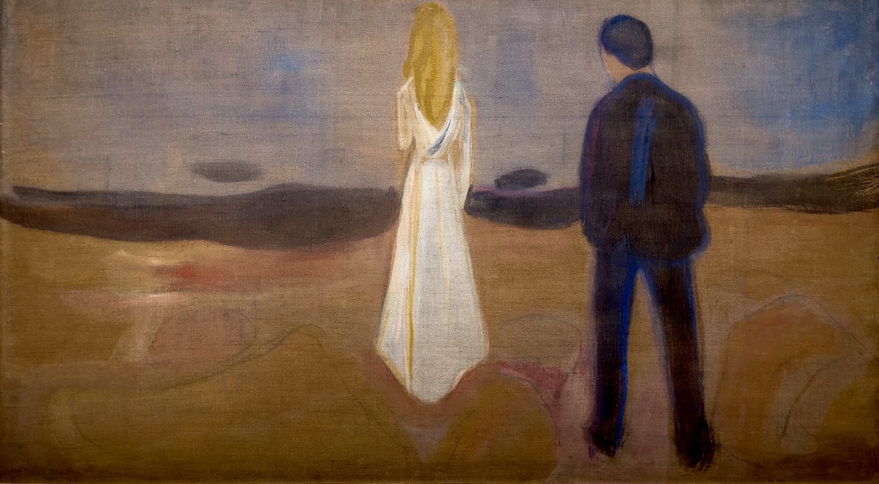 Two Human Beings (The Loners) by Edvard Munch