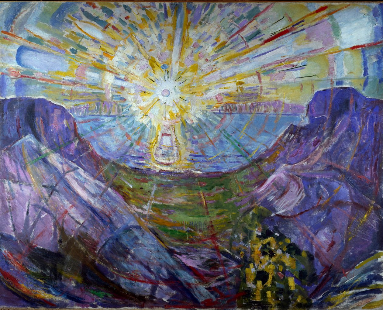 The Sun by Edvard Munch: Highest-quality art reproduction