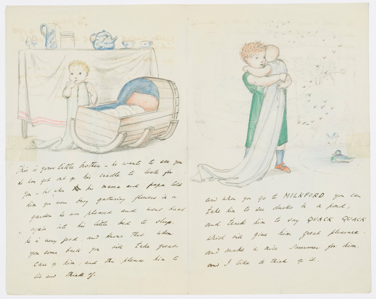 Letter to Angela Thirkell by Edward Burne-Jones