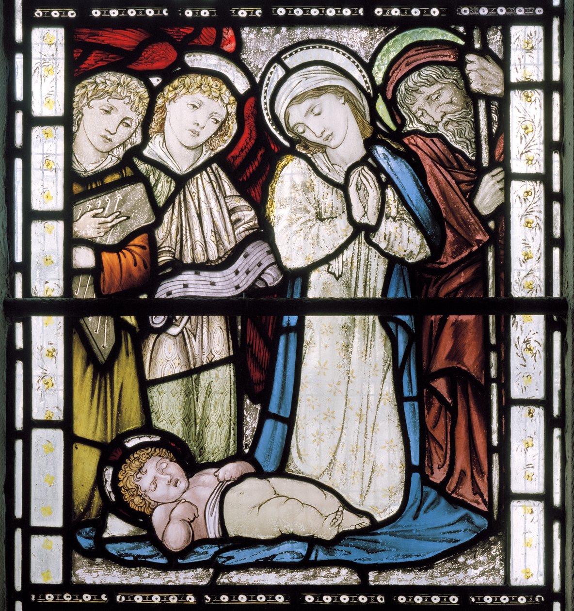The Nativity by Edward Burne-Jones: Premium art reproduction