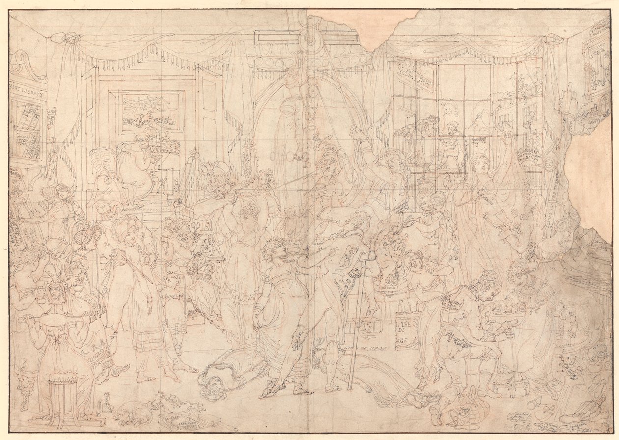 The Elegant Establishment for Young Ladies (study)