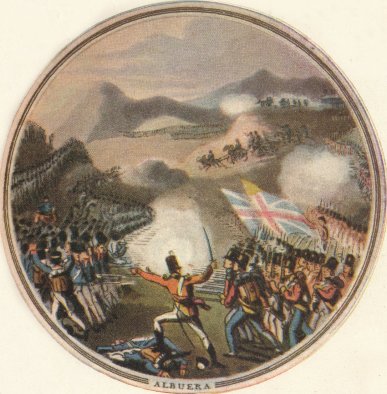 Battle of Albuera by Edward Orme: Buy fine art print