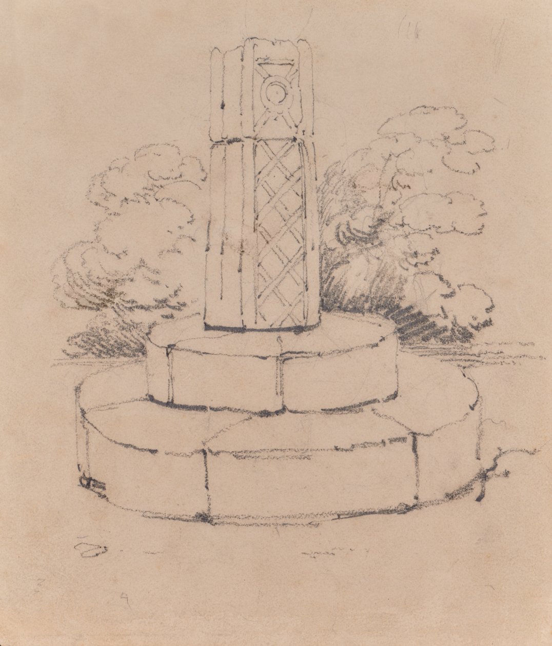 Monument sketch by Edward Pretty: Buy fine art print