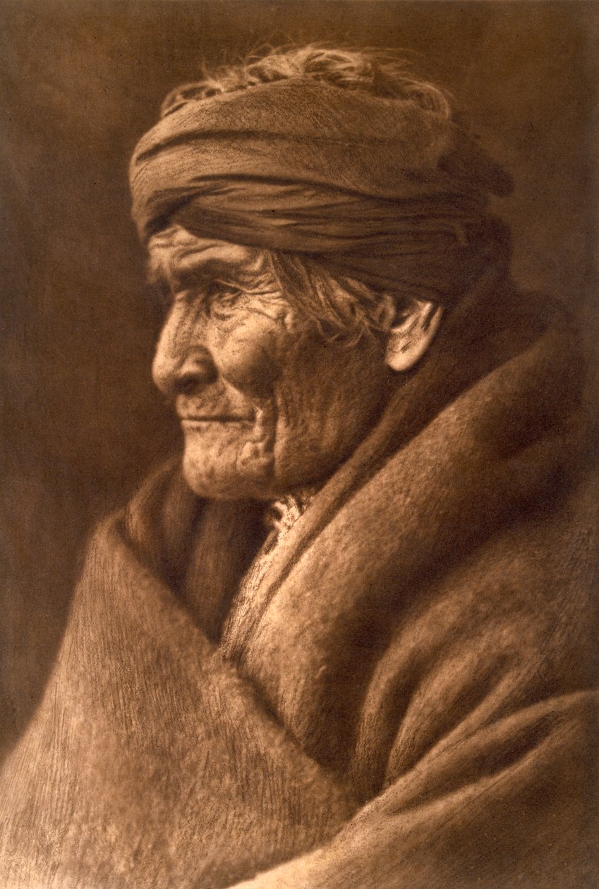 Geronimo, Chief of the Apache, as an Old Man in 1907