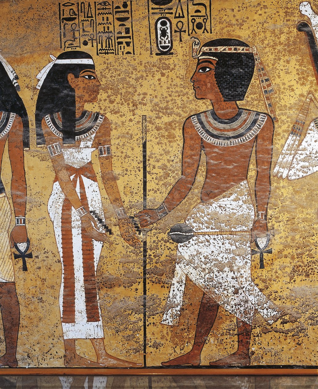 Tutankhamun and His Queen, Tutankhamen's Tomb, Luxor, Egypt
