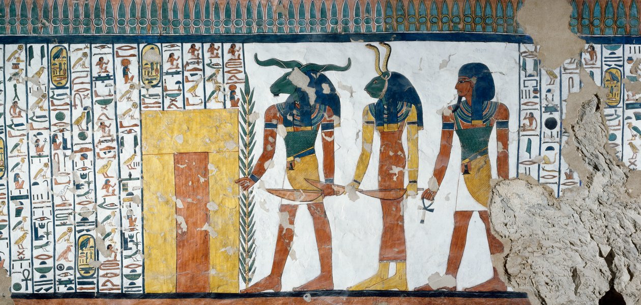 The three genuses guarding the Second Gate of the Kingdom of Osiris ...