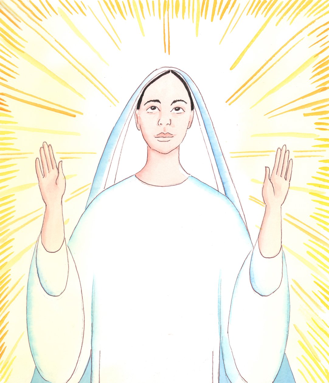 Our Blessed Lady's whole desire is to give glory to her Father, just as ...