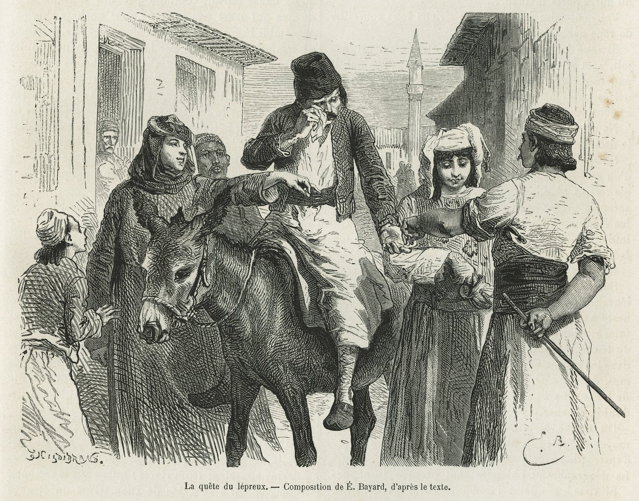 The Leproux Quest in Chio by Emile Antoine Bayard