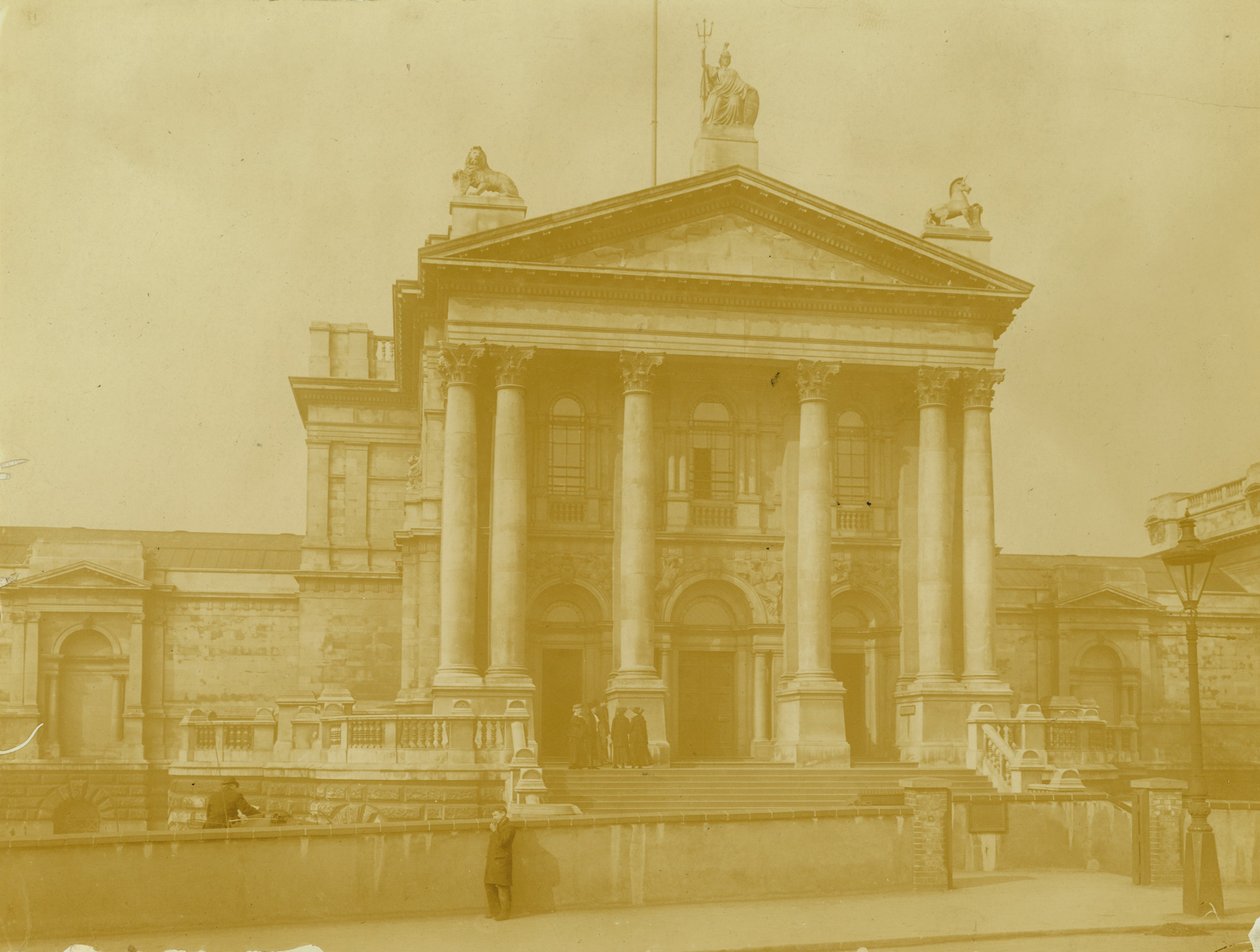 General view of the Tate Gallery by English Photographer