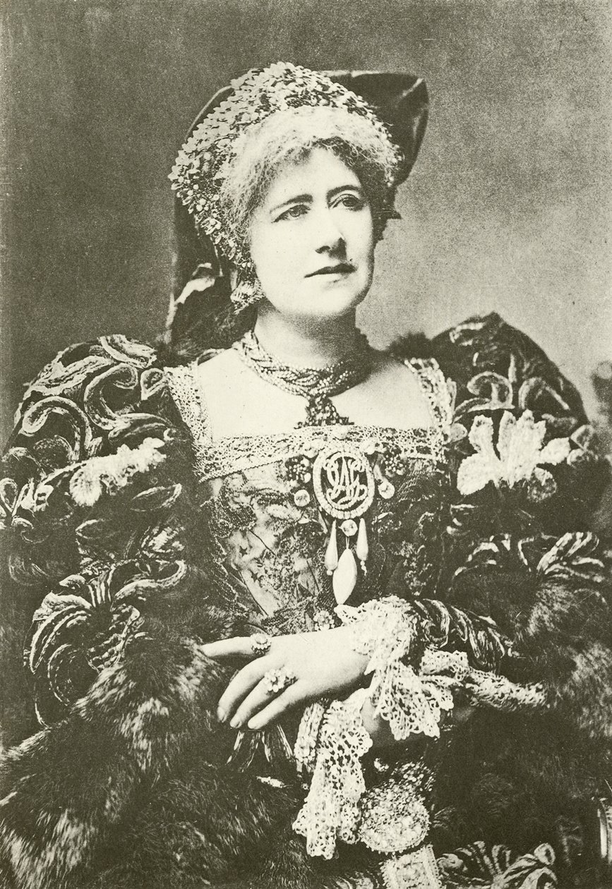 Miss Ellen Terry as Queen Katherine by English Photographer