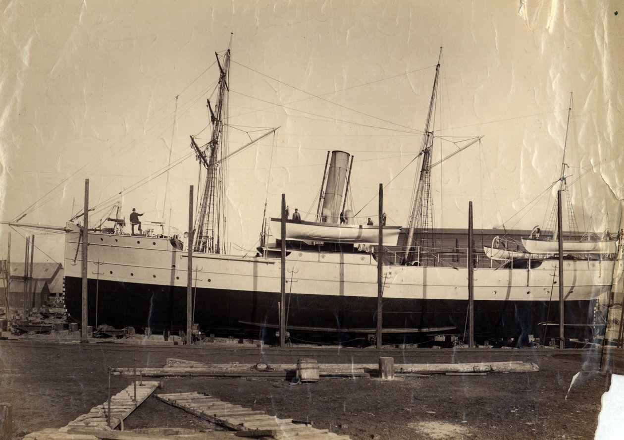 Chinese Revenue Cruiser 'Li Kin' or 'Kai Pan' Ready for Launch