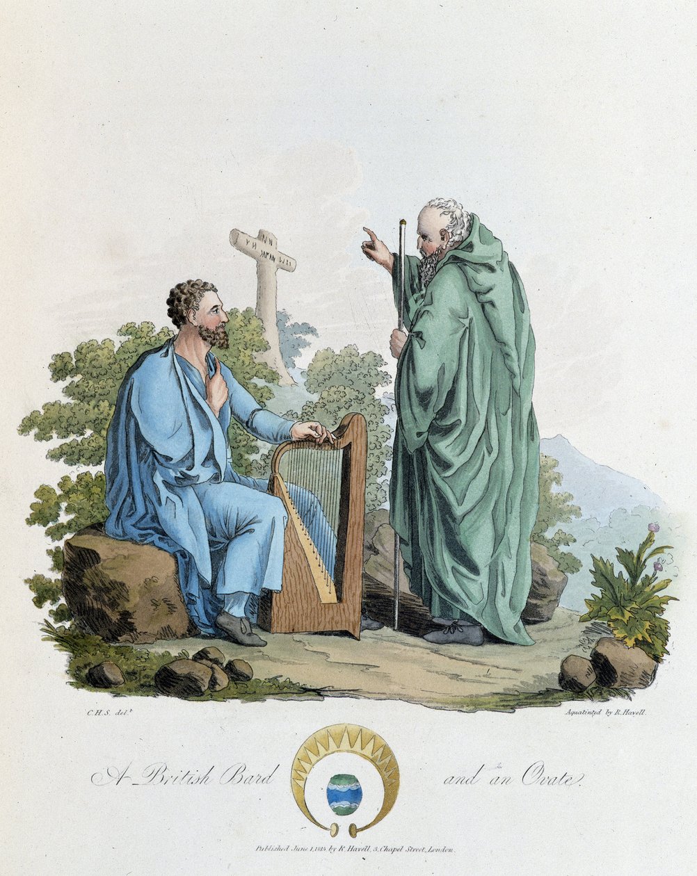 Irish and Bard - in 'Celts and Goths, customs of the inhabitants of the ...