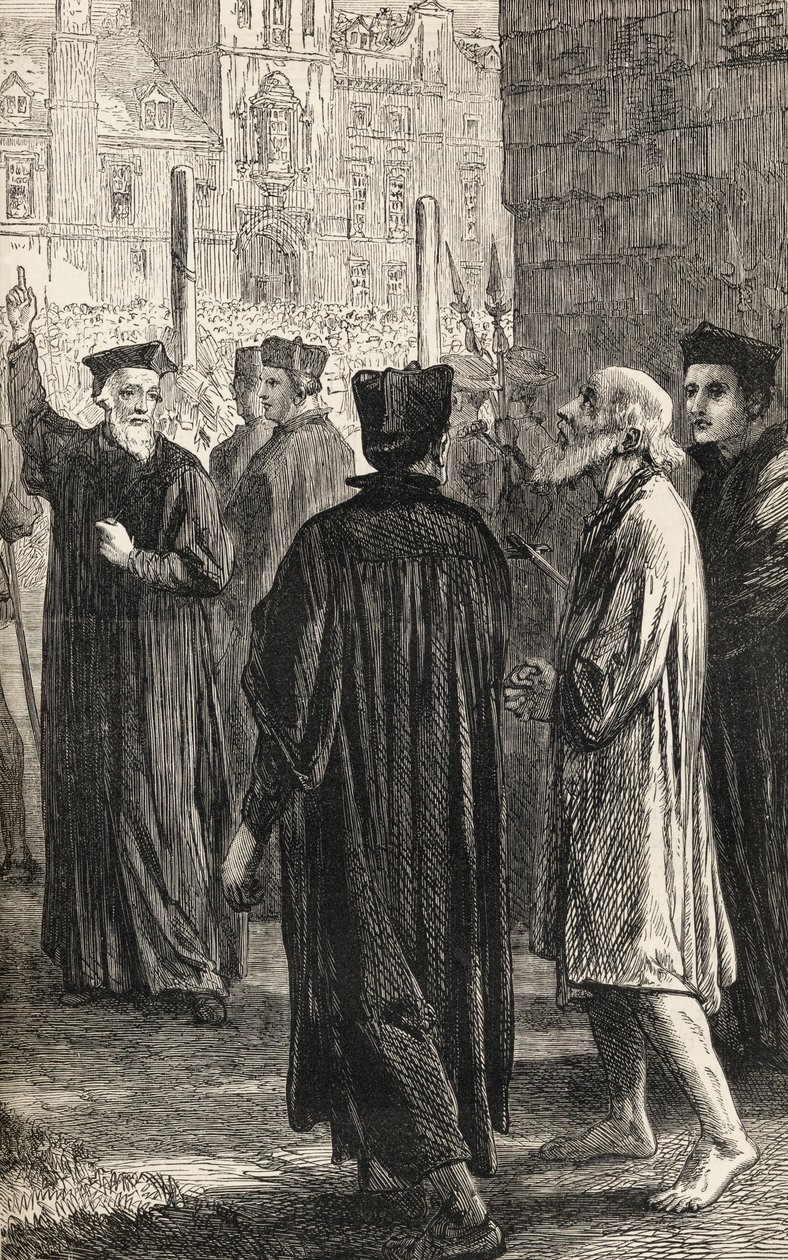 Nicholas Ridley on the Way to His Execution, c.1865