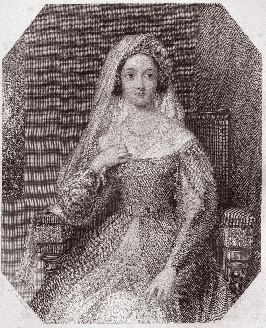 Queen Catherine of Aragon, wife of Henry VIII ('The Famous History of ...
