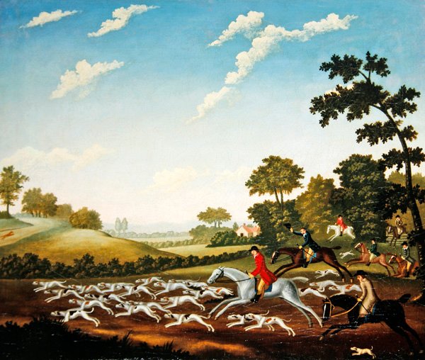 The Chase, c.1770 by English School: Buy fine art print