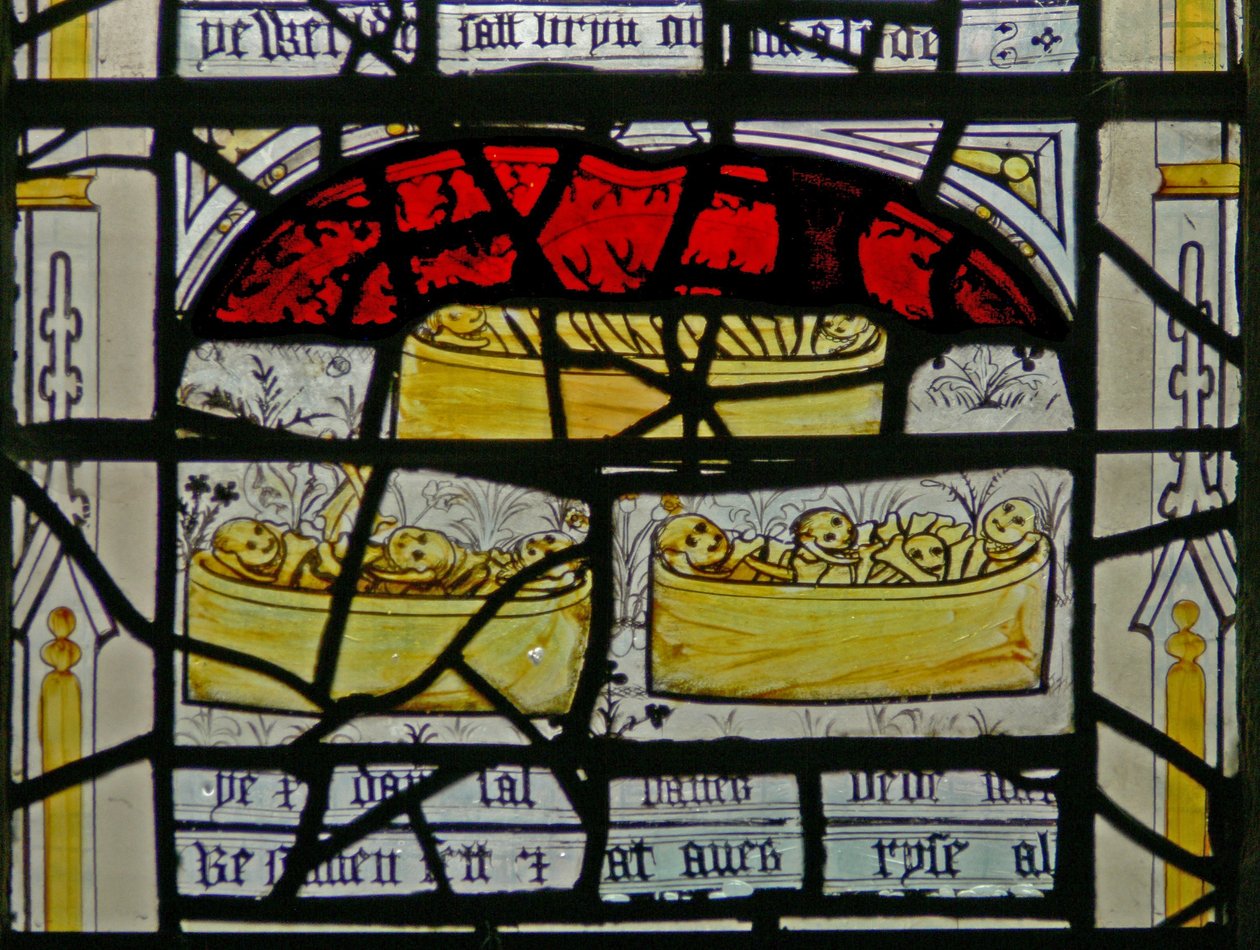 Window N3 depicting the Last Fifteen Days of the World (the Pryke of ...
