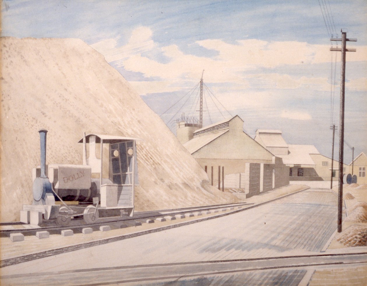 Cement Works by Eric Ravilious: Buy fine art print