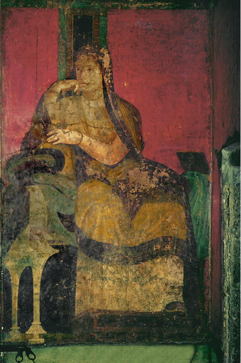 Priestess by Erich Lessing: Highest-quality art reproduction