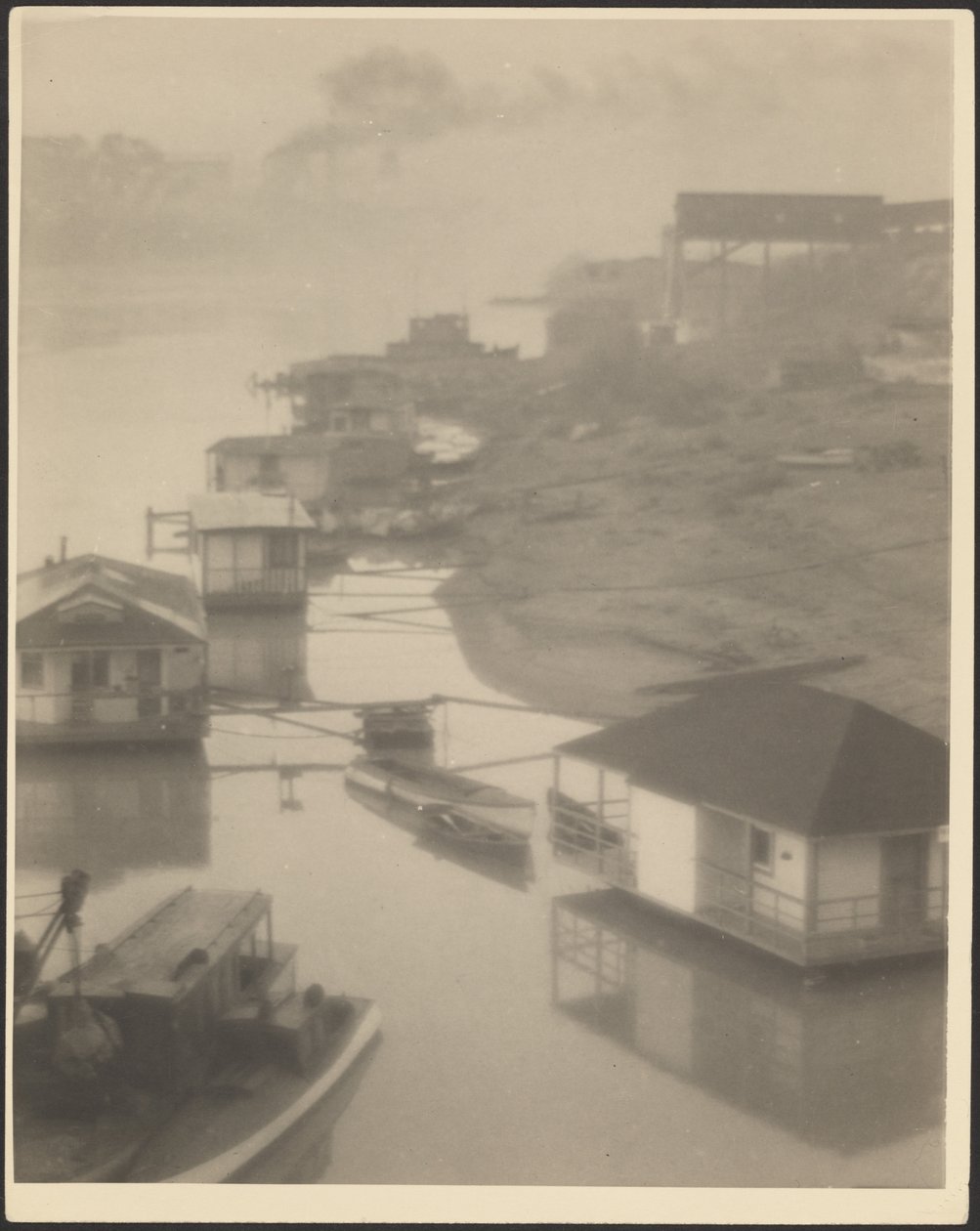 House-Boats by Ernest Mitchell Pratt: Buy fine art print