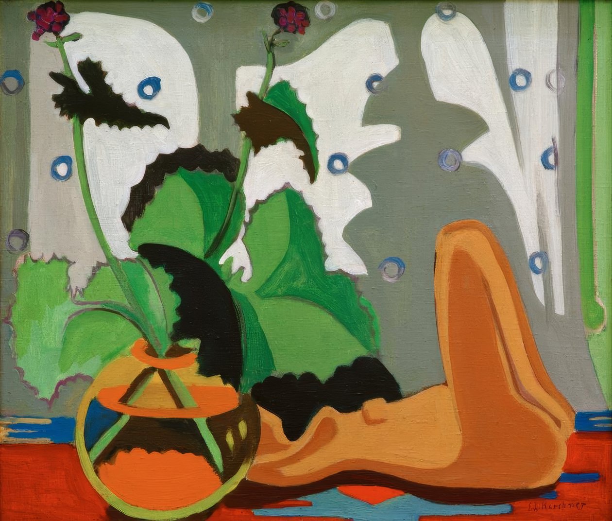 Still Life with Sculpture in Front of the Window